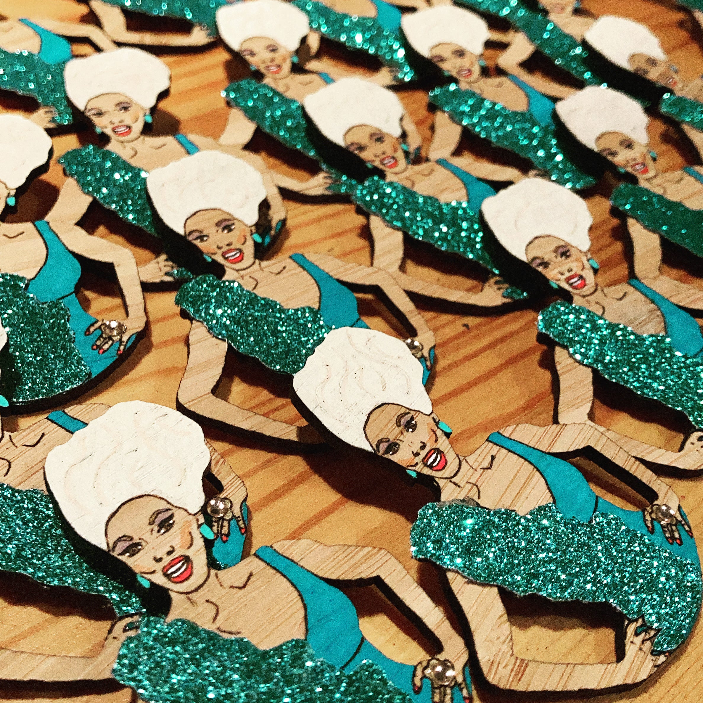 Brooch: RuPaul - Shantay You Stay – Milk Thieves