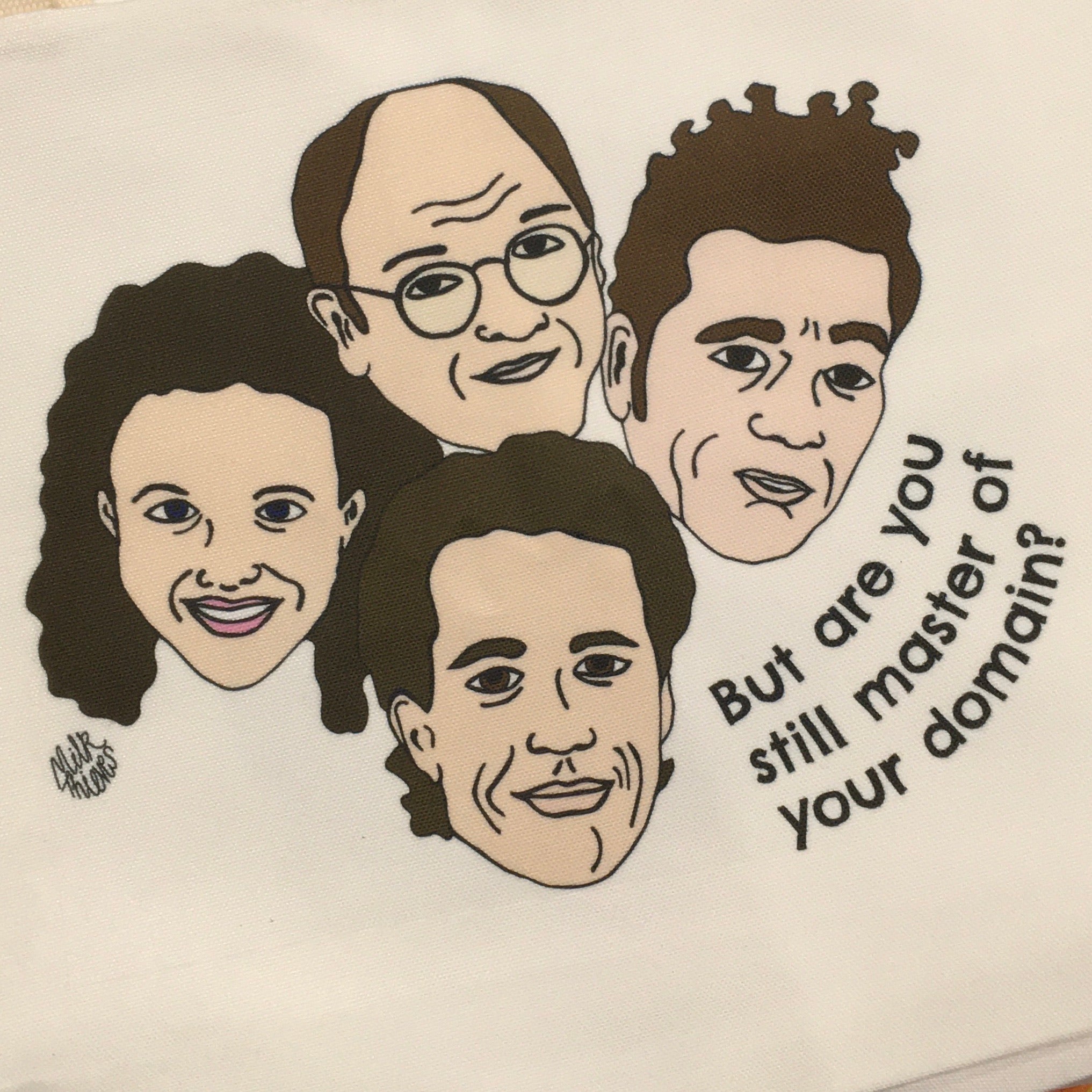Seinfeld - Master of Your Domain Tote Bag – Milk Thieves