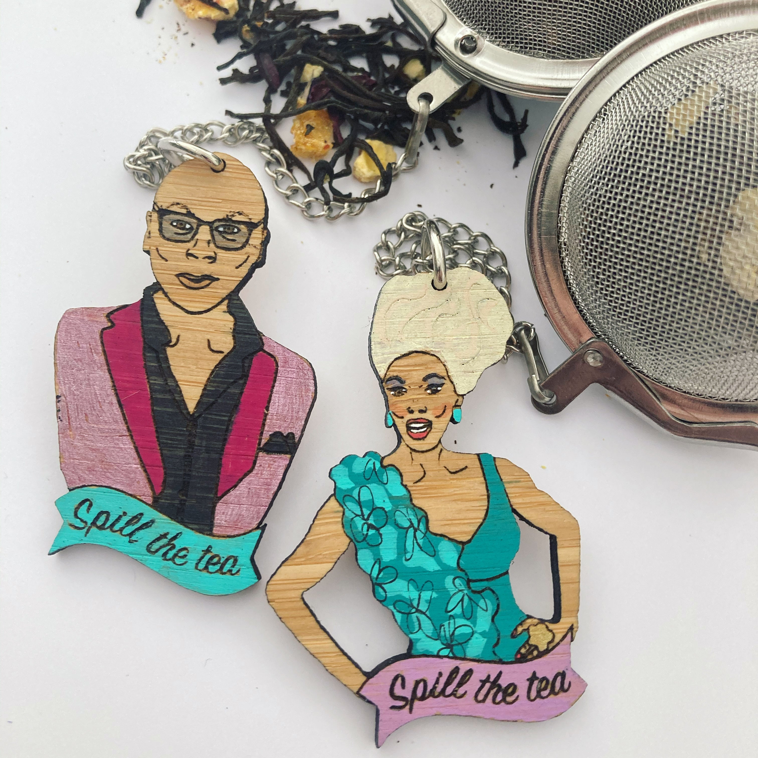 Tea Ball: RuPaul - spill the tea – Milk Thieves